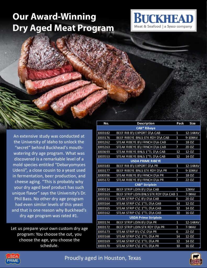 Buckhead Houston Flyers - Buckhead | Newport Meat & Seafood